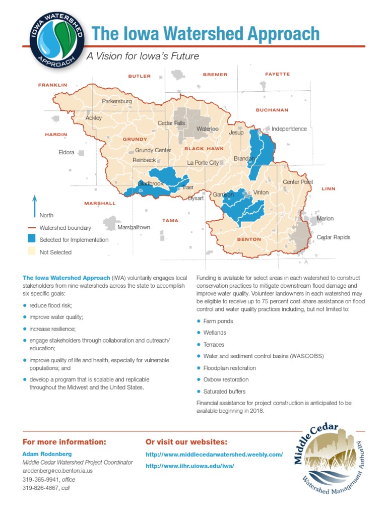 The Iowa Watershed Approach: A Vision For Iowa's Future | PDF | Iowa ...