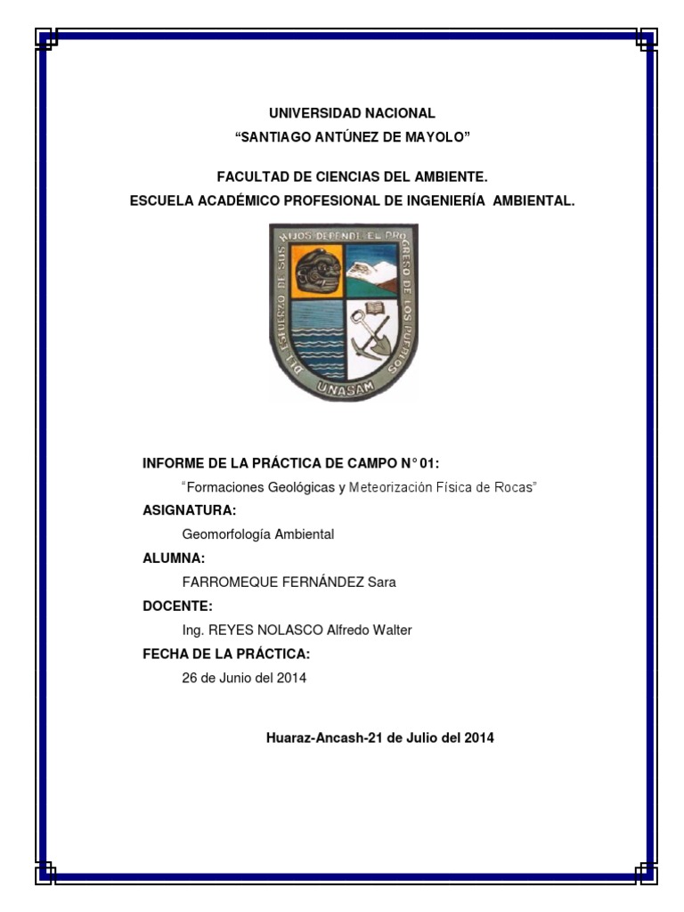 Meteorización y Erosión de Rocas | PDF | Roca (geología) | Meteorización