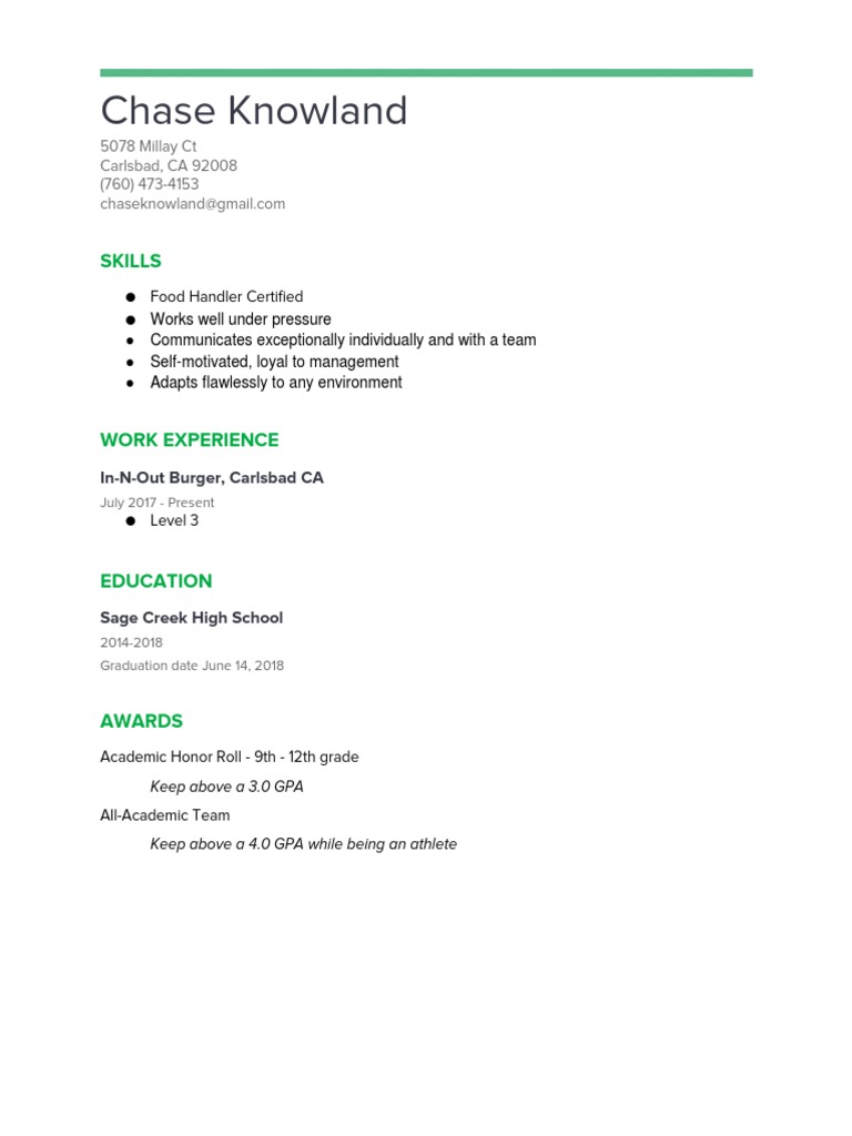 Resume Real | PDF