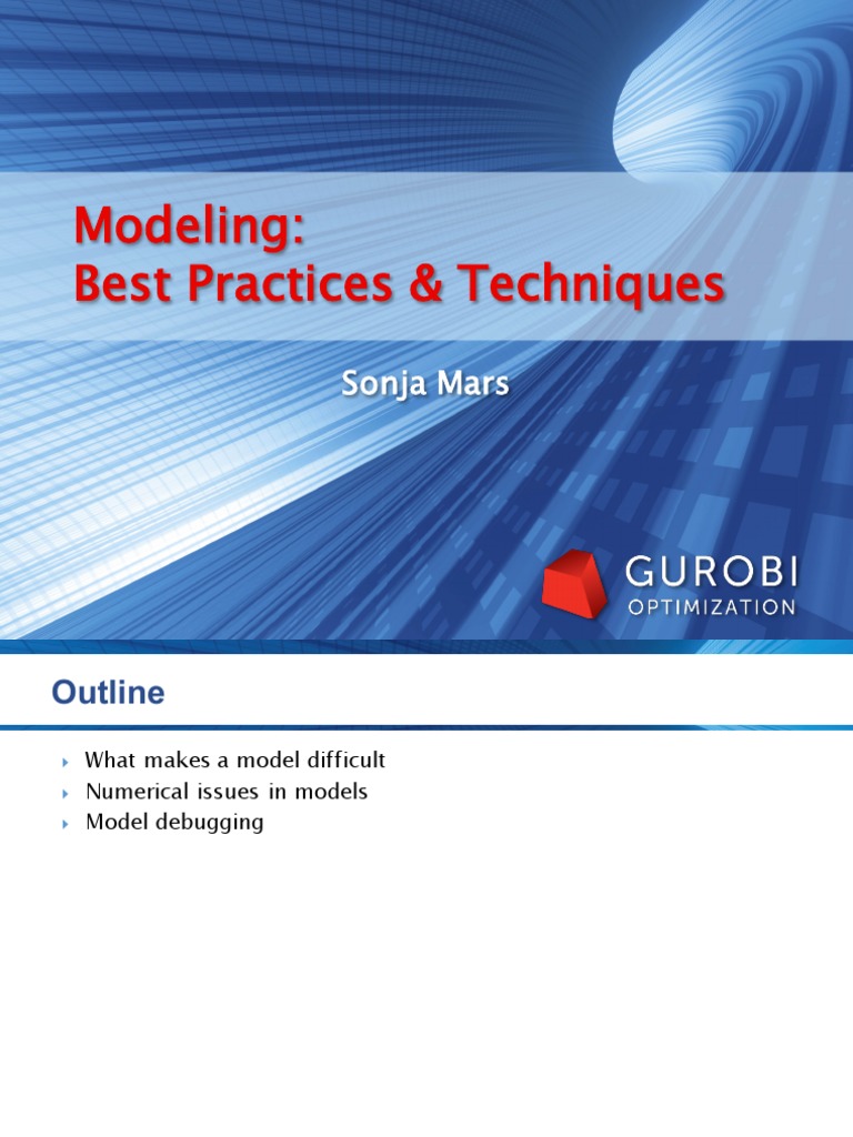 Gurobi Optimization | PDF | Mathematical Optimization | Quadratic Equation