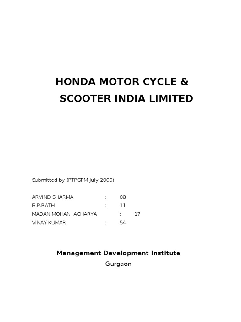 PBM-BRAND Project Sample Project | PDF | Advertising | Motorcycle