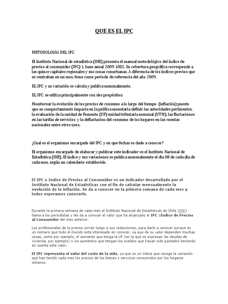 Trabajo Del IPC Guatemala | PDF | Índice de precios al consumidor | Precios