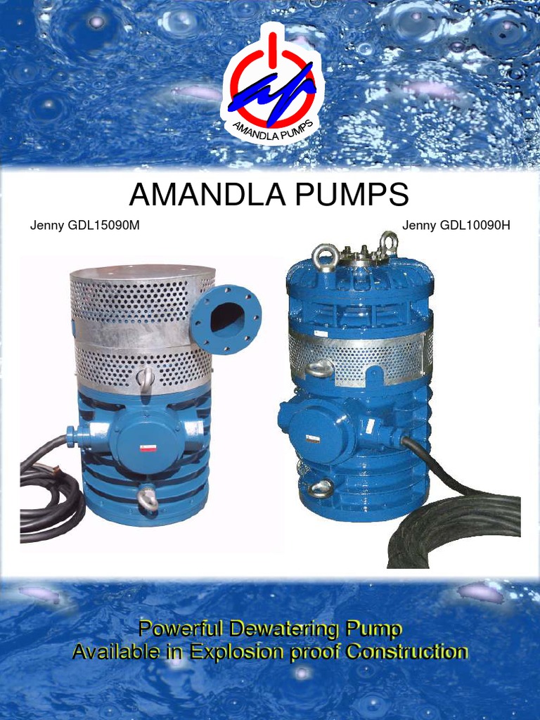 Amandla High-Head Submersible Pumps | PDF | Stainless Steel | Pump
