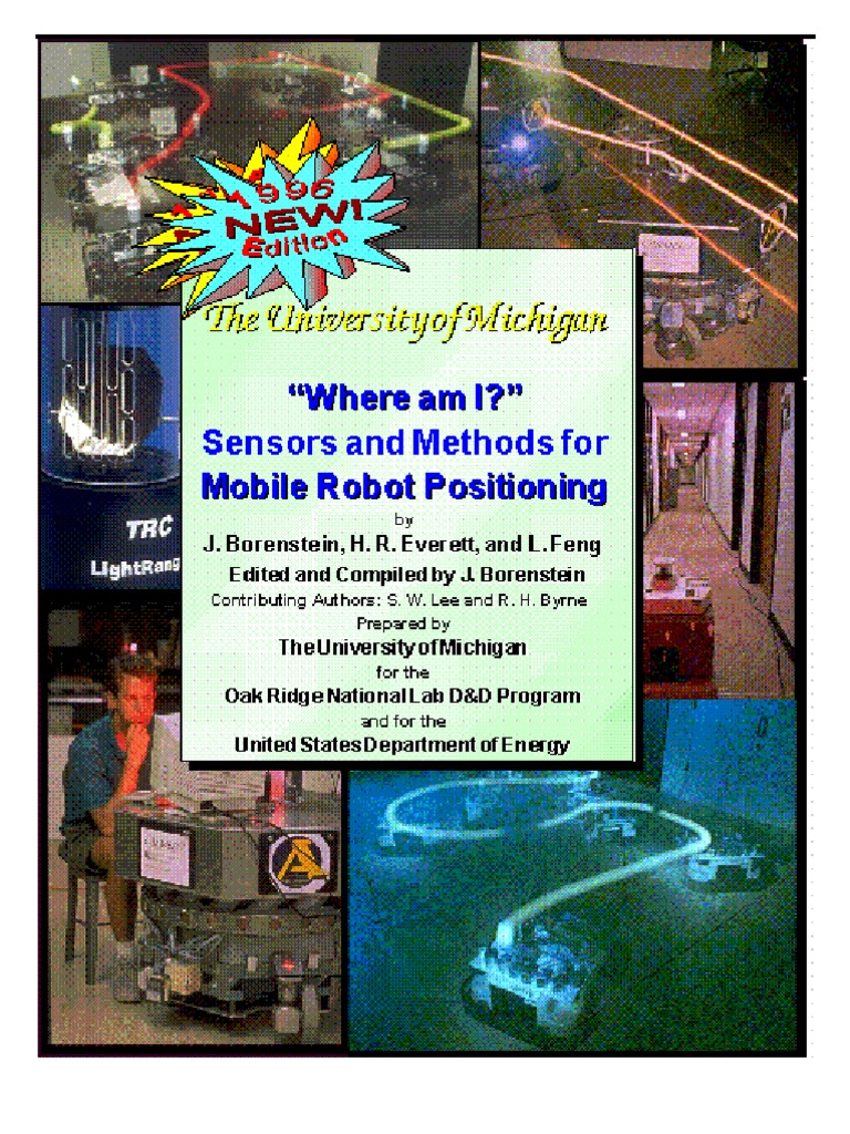 Ebook Robot Sensors And Methods For Mobile Robot Positioning 1996 8743