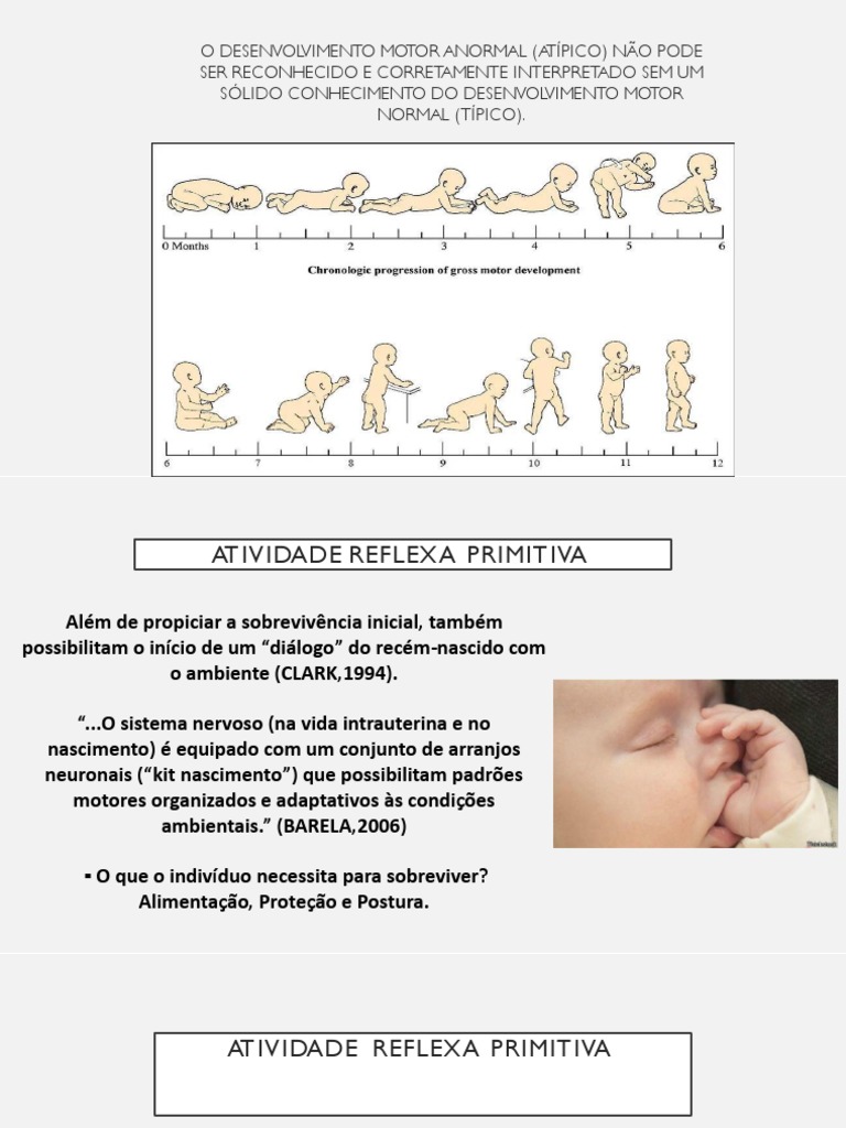Aula - Reflexos Primitivos. | PDF | Estímulo (Fisiologia) | Natureza