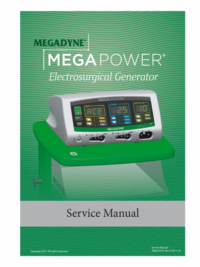 Mega Power 1000 Service Manual | PDF | Switch | Electromagnetism