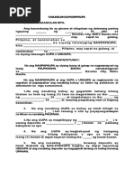 Contract of Lease Tagalog | PDF
