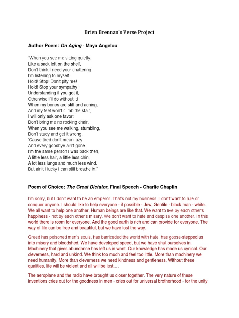 Verse Project | PDF | Human