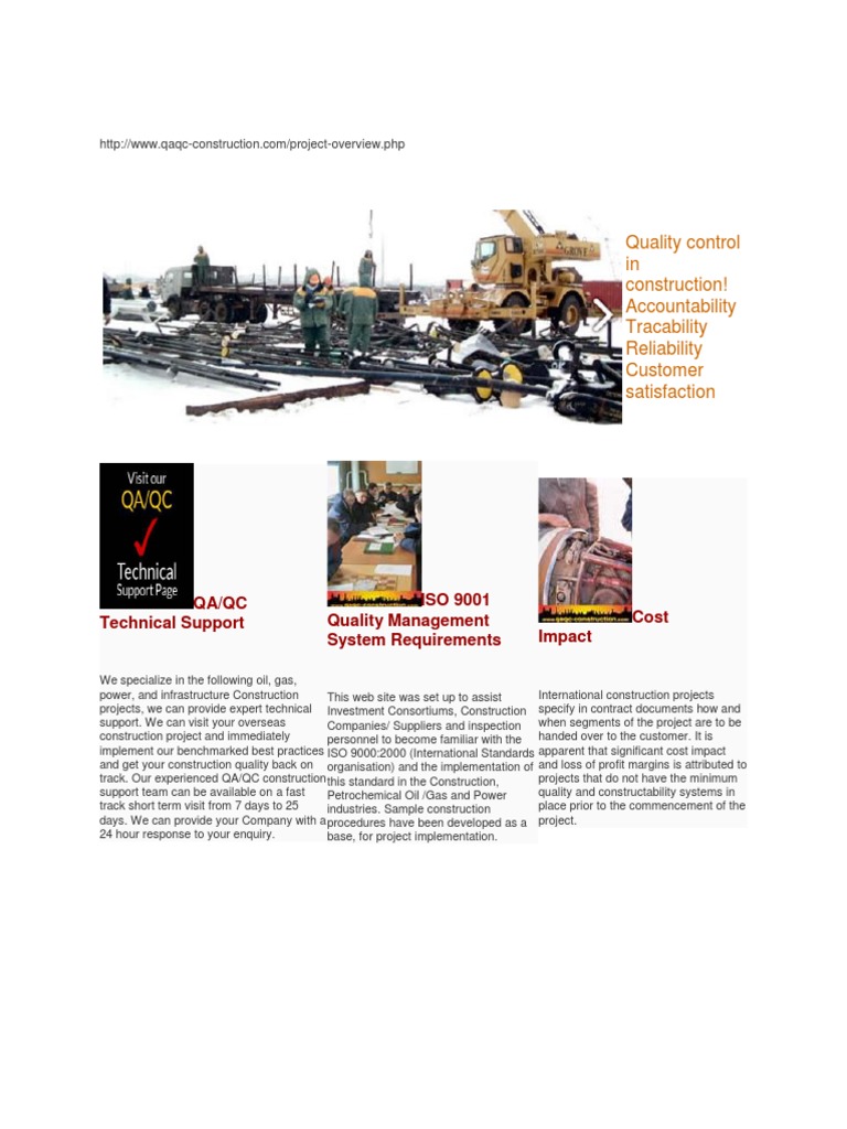 Qaqc Iso Procedure | PDF | Quality Assurance | Specification (Technical Standard)