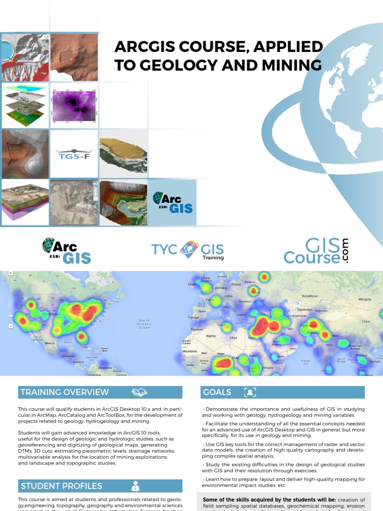 ArcGIS 10.x Geology and Mining | PDF | Arc Gis | Geographic Information ...