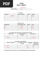 High School Student Brag Sheet Template | PDF