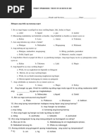 Pagpapantig Worksheet 1 | PDF