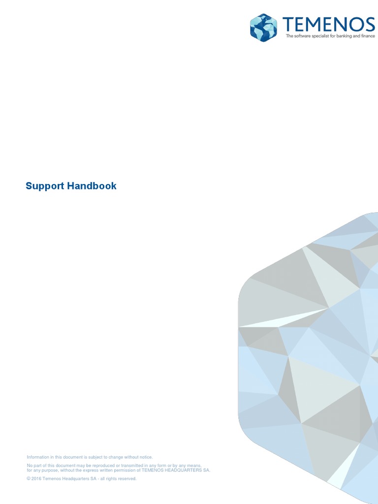 Support Handbook | PDF | Password | Replication (Computing)