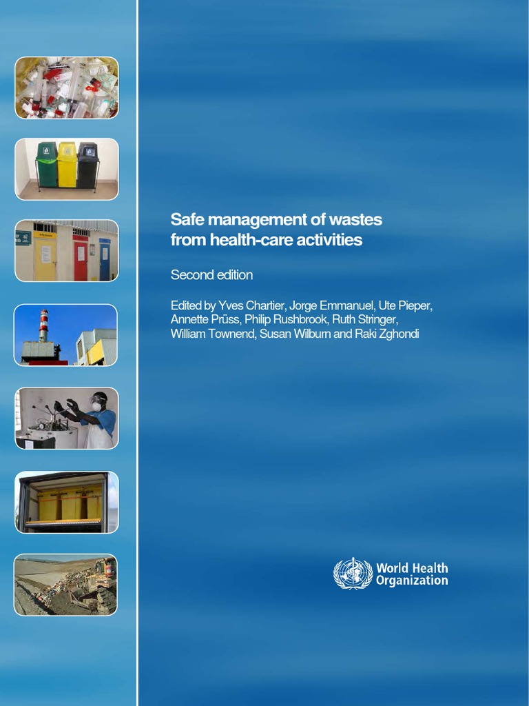 Safe Management of Wastes From Healthcare Activities PDF | PDF ...