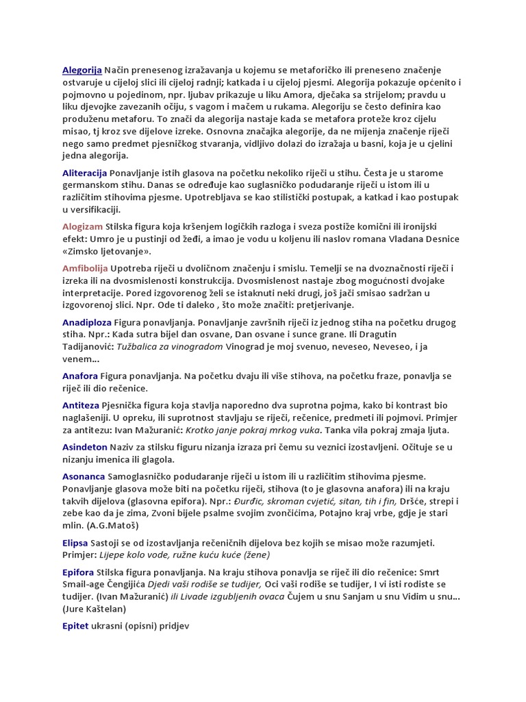 Stilska Sredstva | PDF