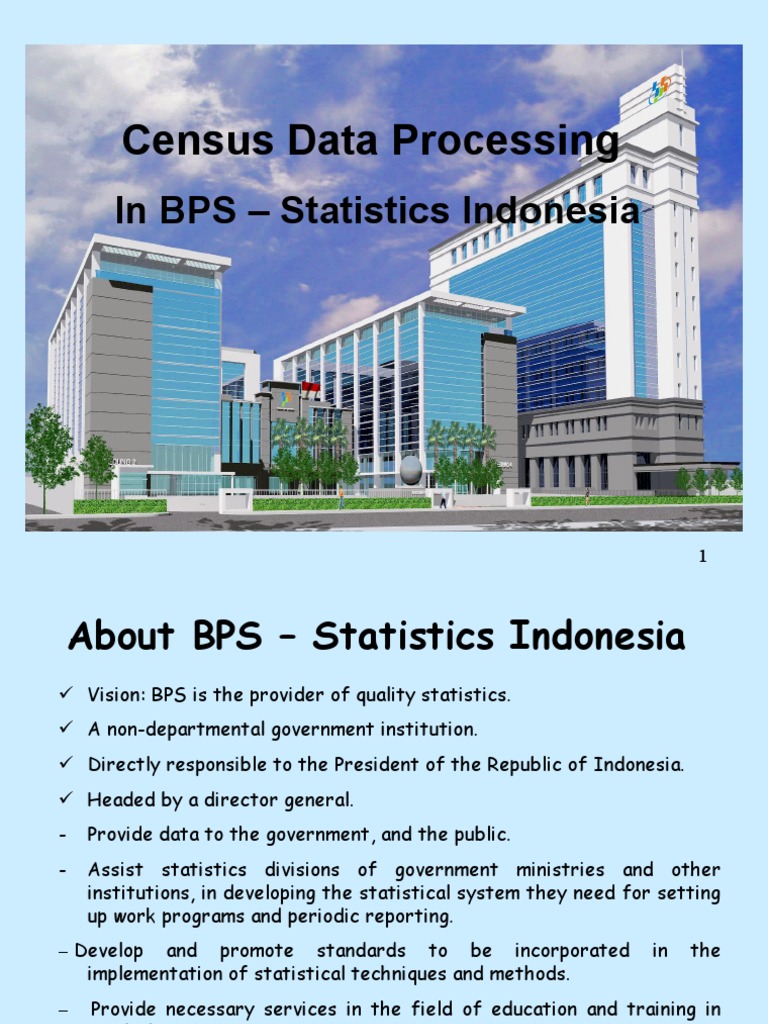 Indonesia Census Data Processing | PDF | Government Institutions | Census