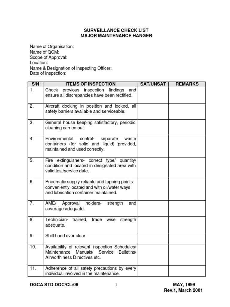 Checklist 08 | PDF | Electrostatic Discharge | Manufactured Goods
