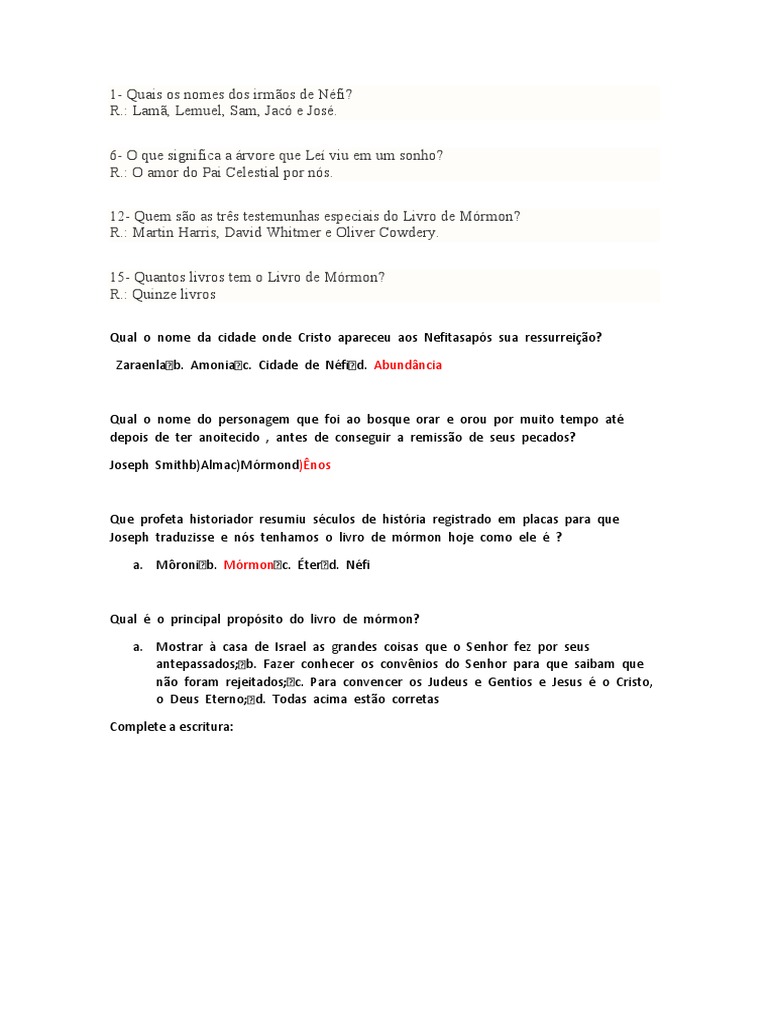 Quiz Sud | PDF