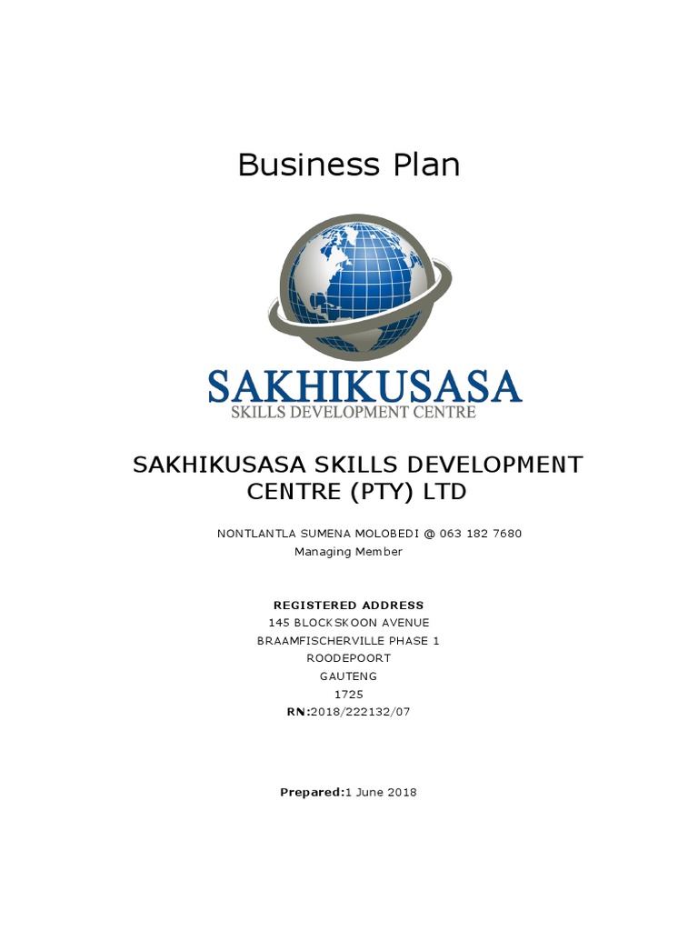 SSDC Business Plan | PDF | Fee | Employment