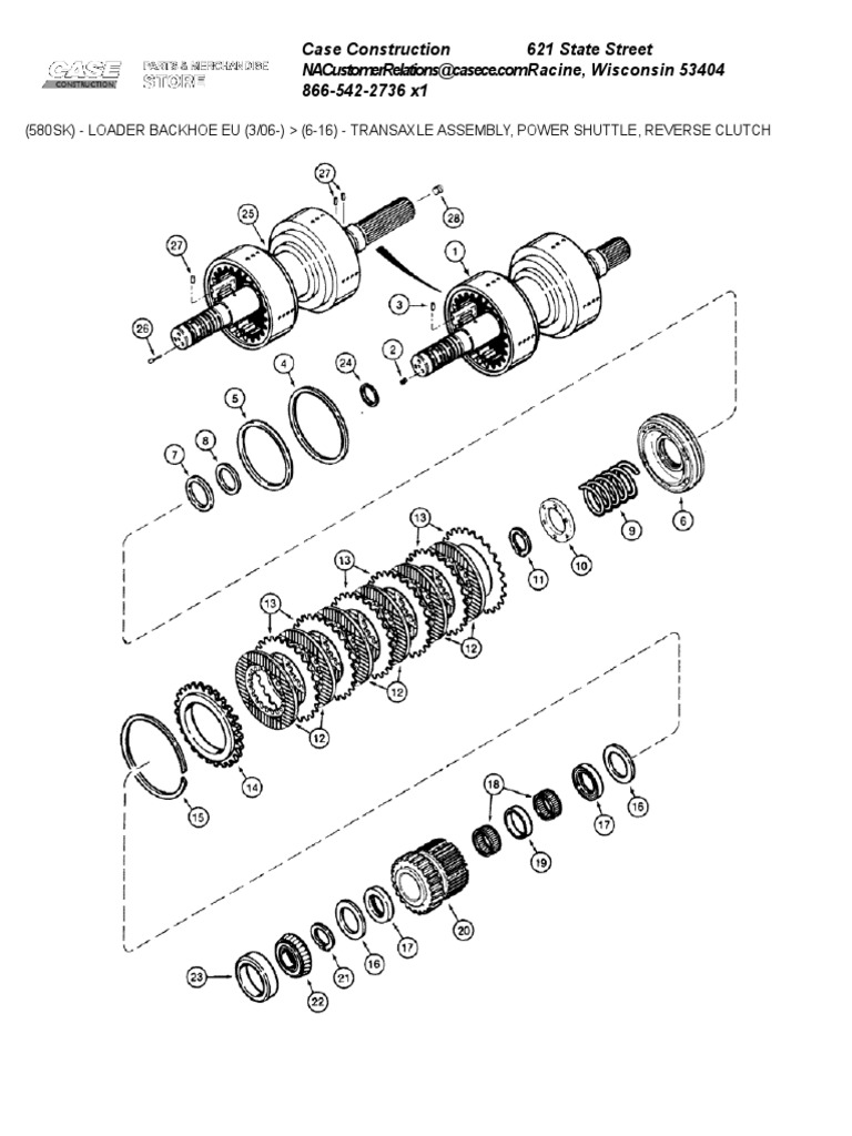 Loader Backhoe Parts List | PDF