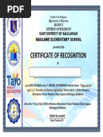 Certificate of Perfect Attendance - DepEd (Free Template) | PDF