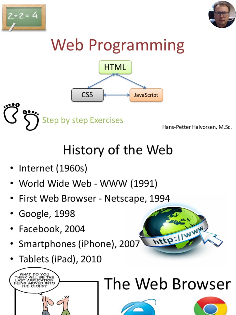 Introduction To Web Programming | PDF | Html | World Wide Web