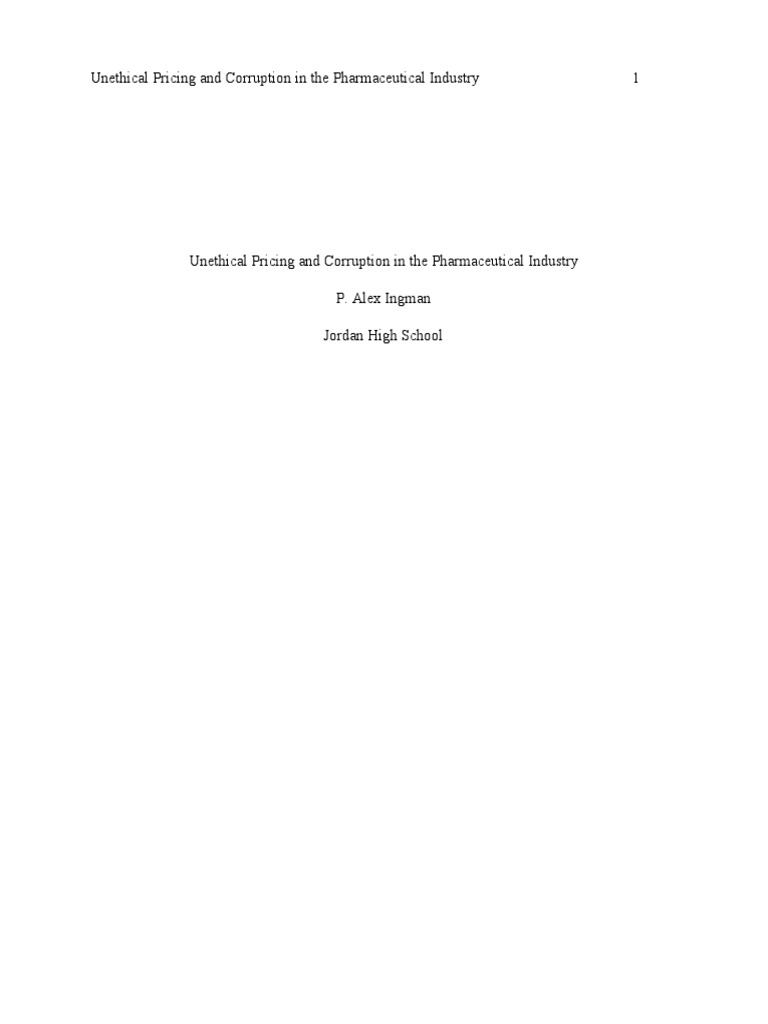 Capstone Project | PDF | Epinephrine Autoinjector | Mylan