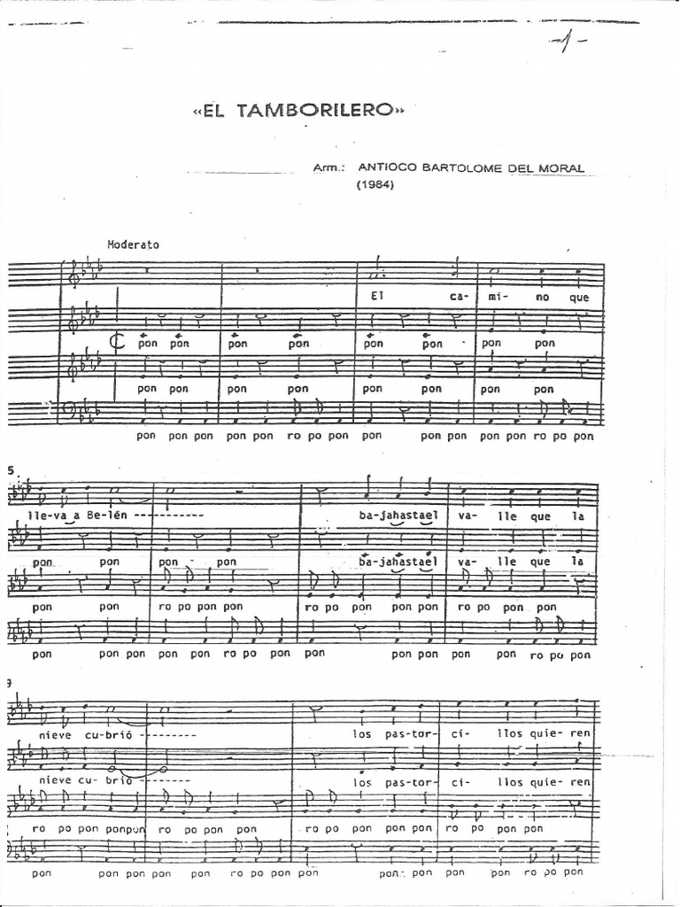 El Tamborilero | PDF