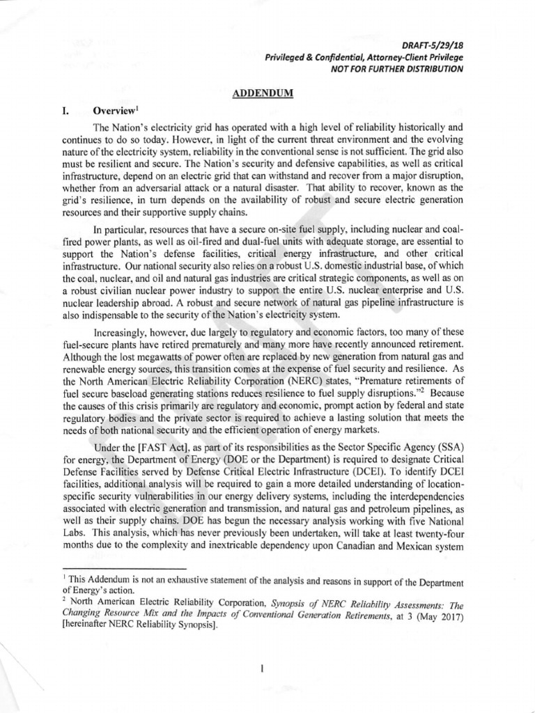 DOE Grid Draft Plan | PDF