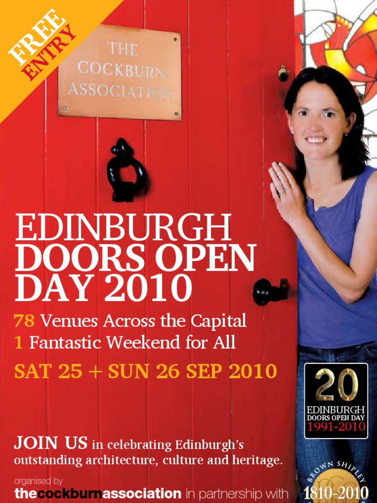Edinburgh Doors Open Day 2010 Brochure | PDF