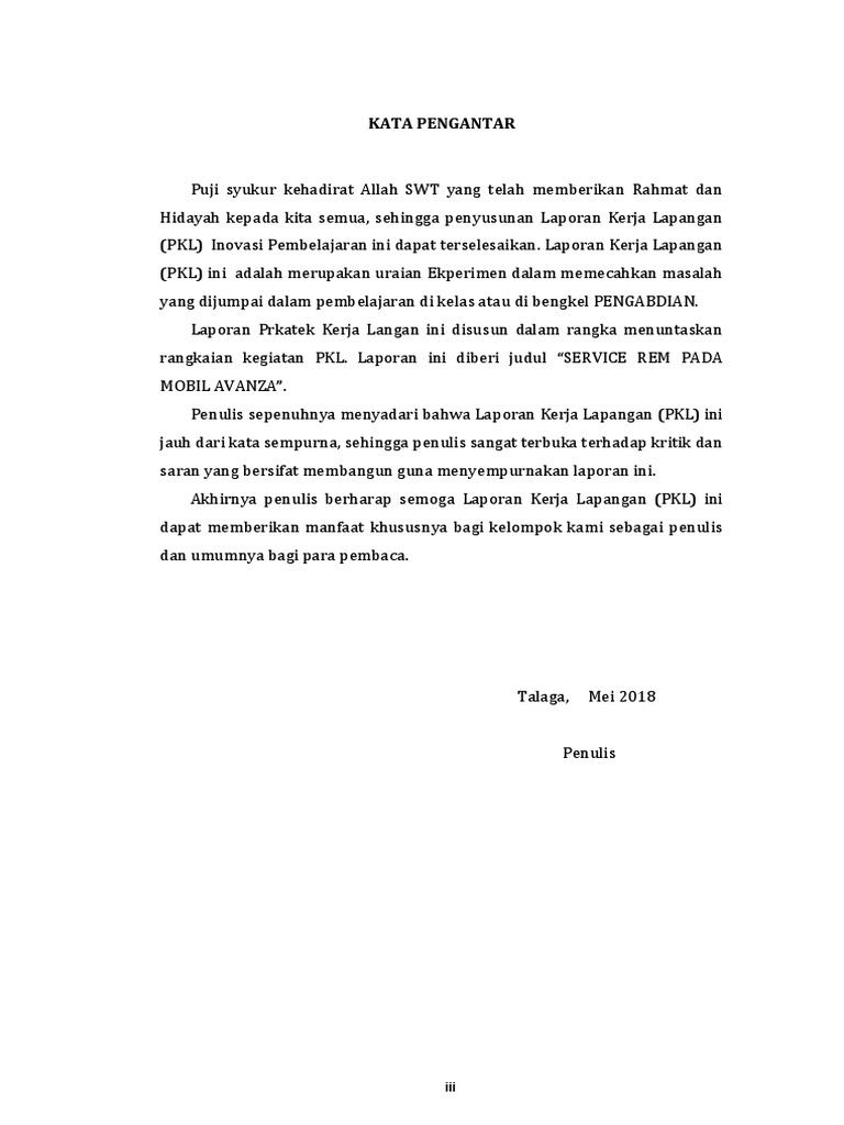 Service Rem Pada Mobil Avanza | PDF | Karier & Perkembangan