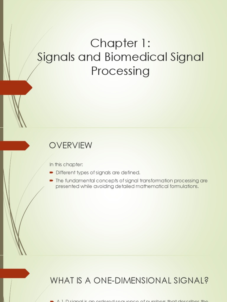 Intro To Biomedical Signal Processing | PDF | Discrete Time And ...