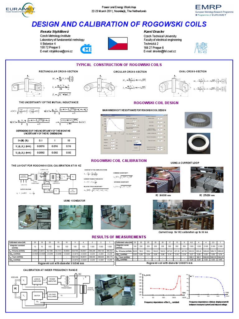 Design and Calibration of Rogowski Coils: Understanding the ...