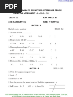 Grade 6 Worksheet - Unitary Method | PDF