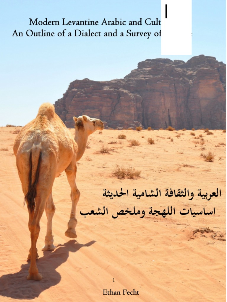 Modern Levantine Arabic and Culture An Outline of A Dialect and A ...