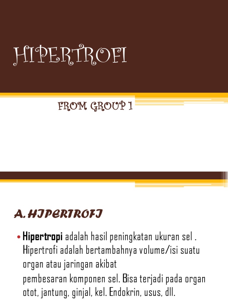 HIPERTROFI | PDF
