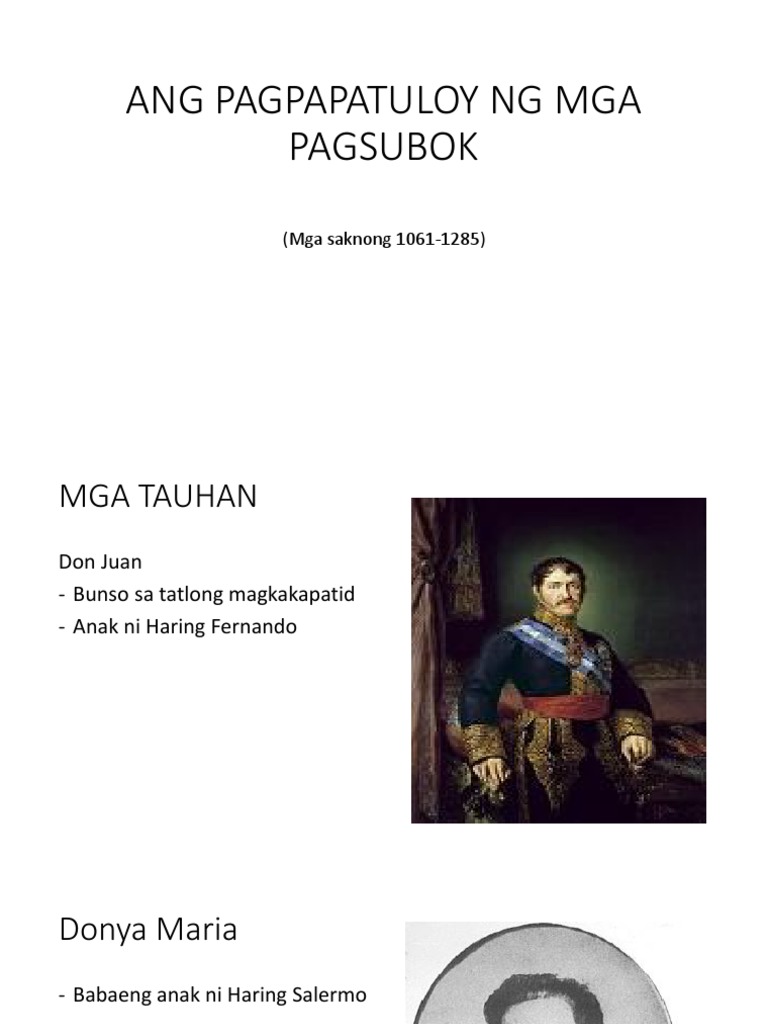 Ang Pagpapatuloy NG Mga Pagsubok | PDF