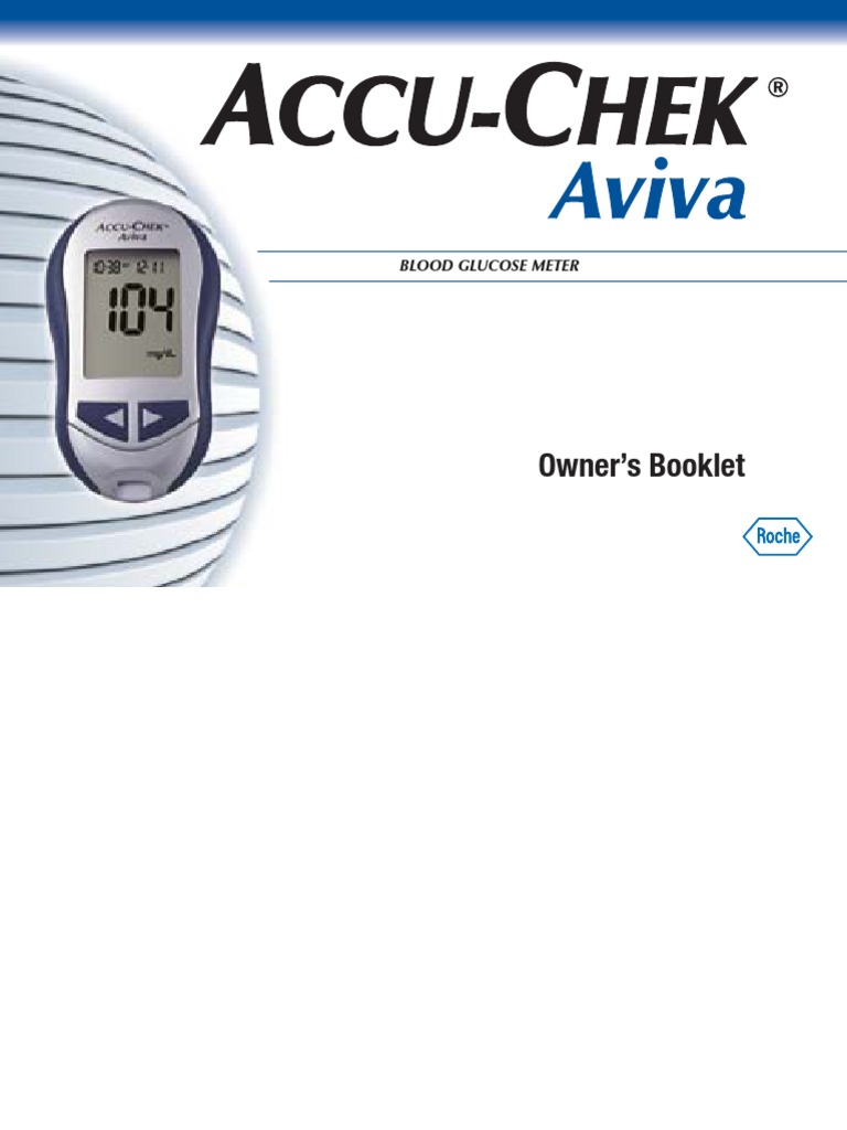 Accu-Check Aviva Meter Owners Booklet | PDF | Disorders Of Endocrine ...