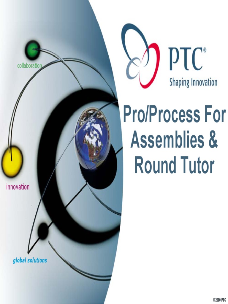 Pro/Process For Assemblies & Round Tutor | PDF | Icon (Computing) | Design