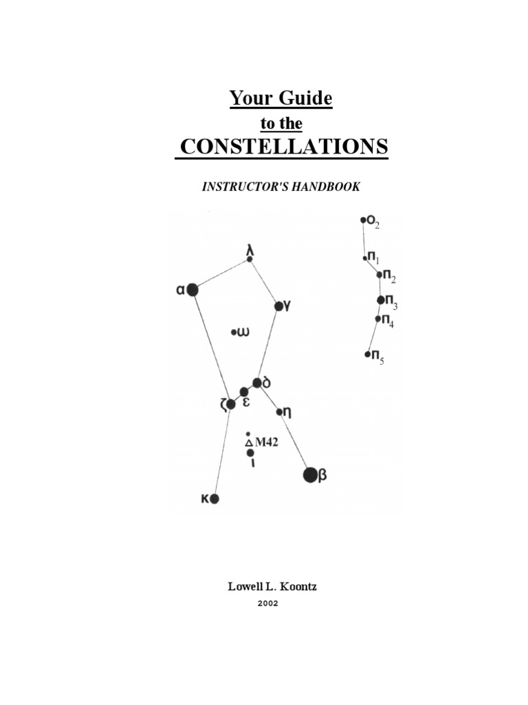 Constellation Guide | PDF | Apparent Magnitude | Constellation
