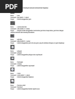 Rumus dan Perintah Dasar AutoCAD | PDF | Komputer