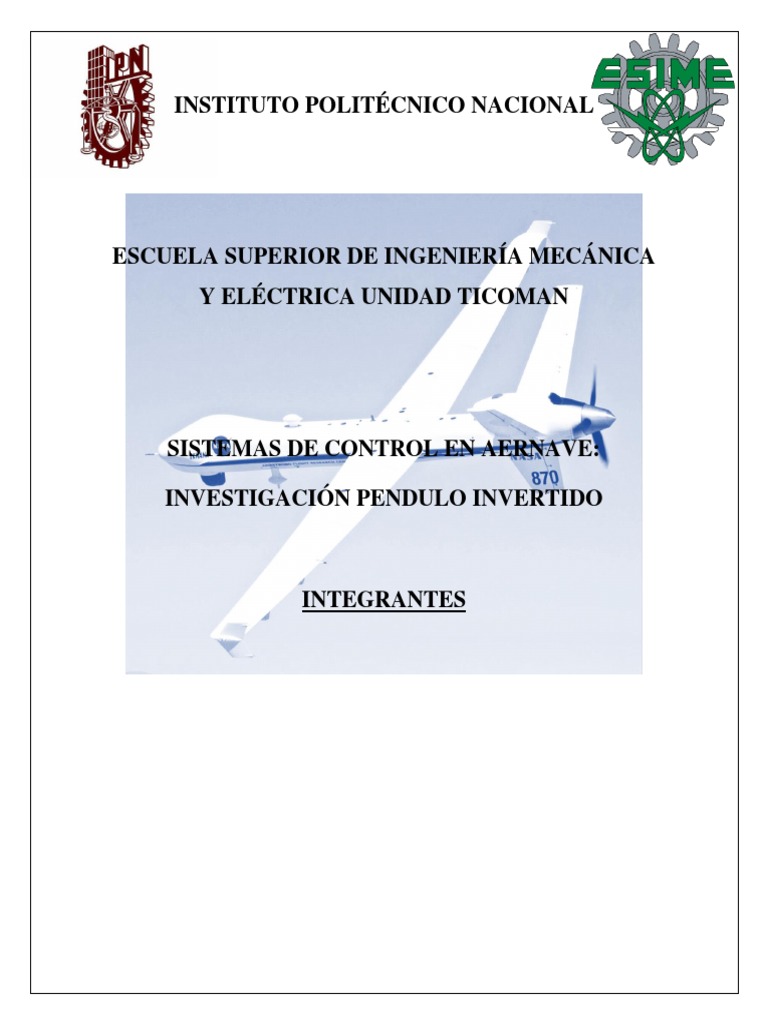 Péndulo Invertido | PDF | Péndulo | Movimiento (física)