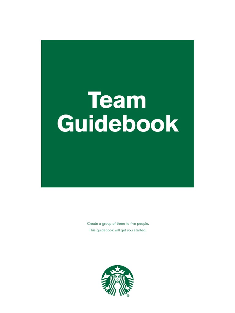 Starbucks Team Workbook | PDF | Bias | Human Resource Management