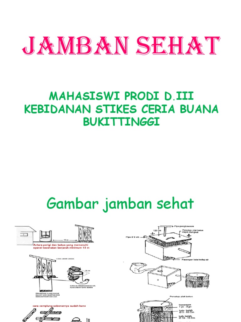 Persentation Jamban Sehat | PDF | Griya & Taman | Sains & Matematika