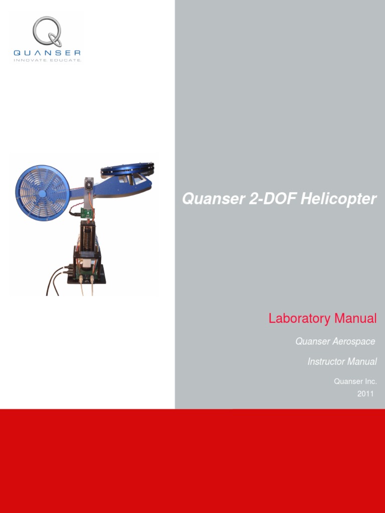 Simulink Joystick Control for 2-DOF Helicopter | PDF | Flight Dynamics ...