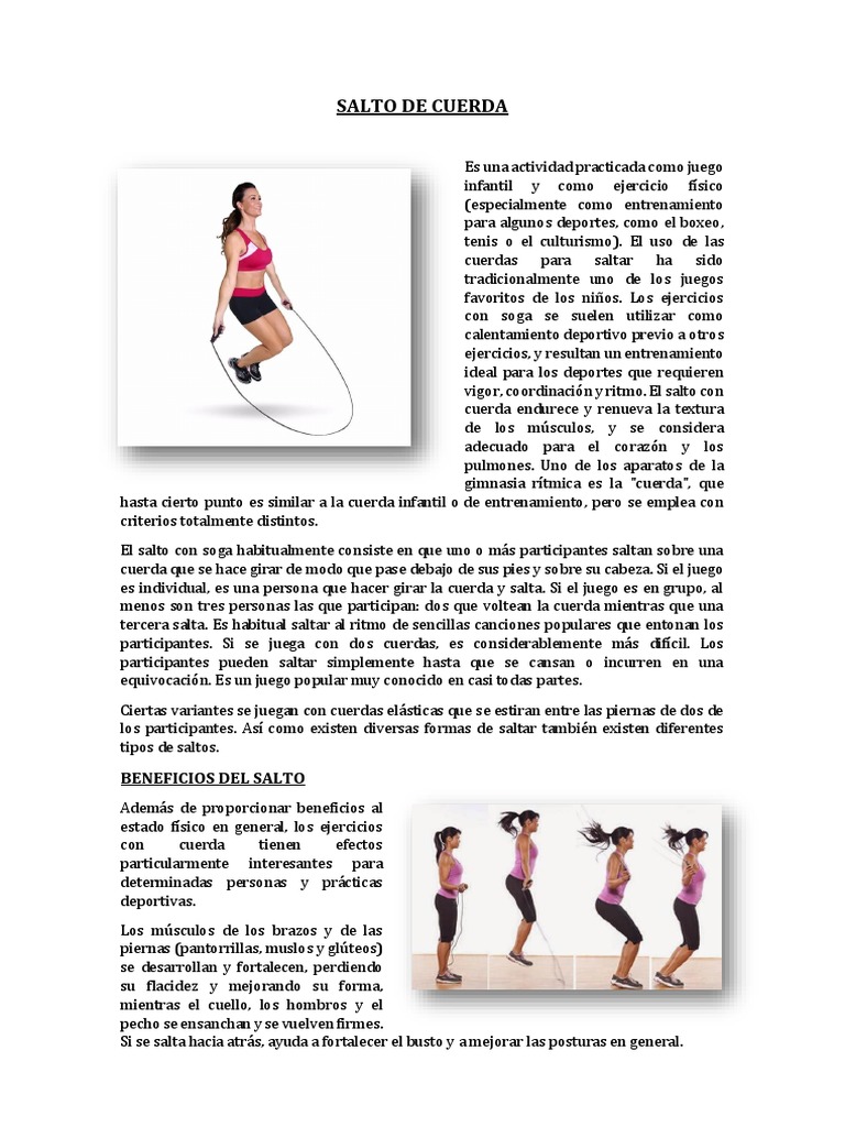 Salto de Cuerda | Cuerda | Pie