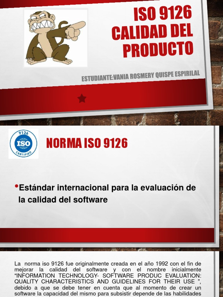 Iso 9126 | PDF | Software | Calidad (comercial)