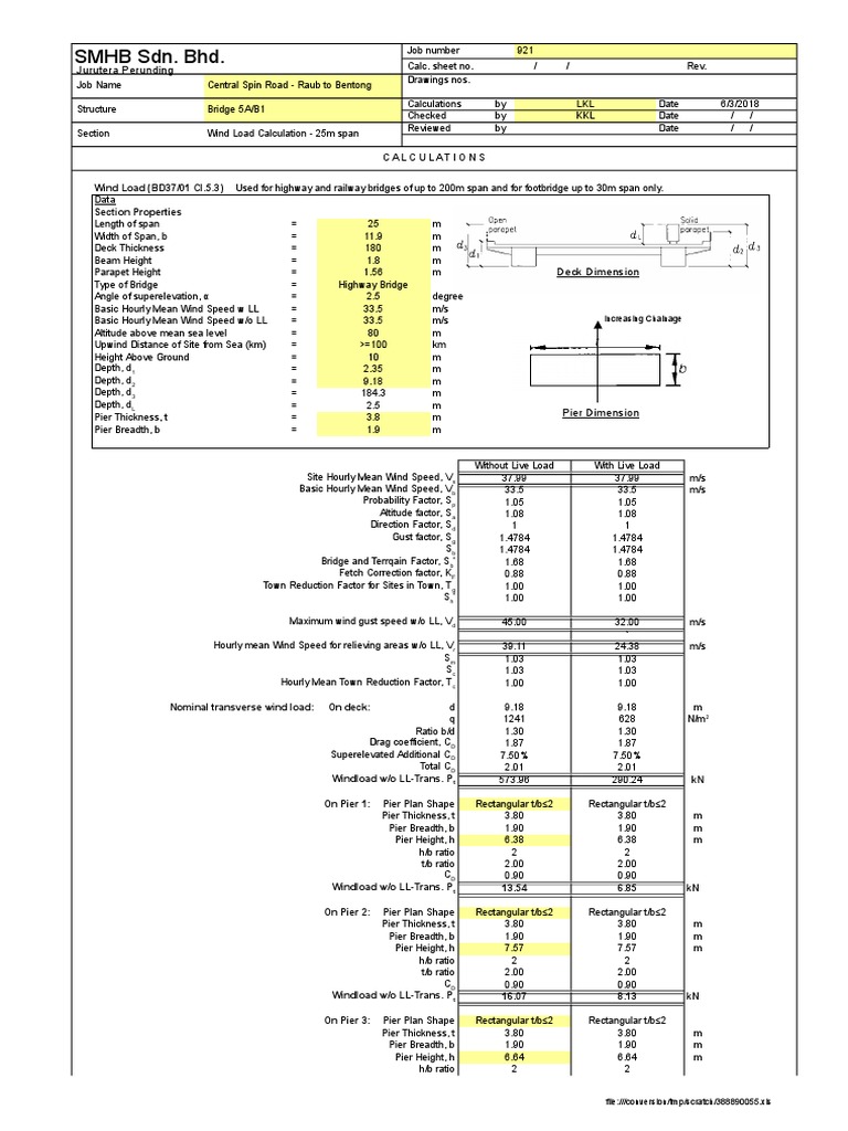 Wind Load | PDF | Wind Speed | Civil Engineering