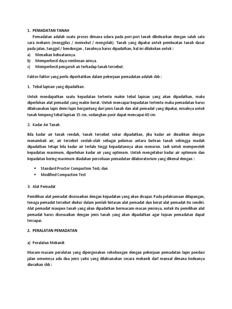 Tugas Kompaksi Dan Stabilitas Tanah (Kelompok) | PDF