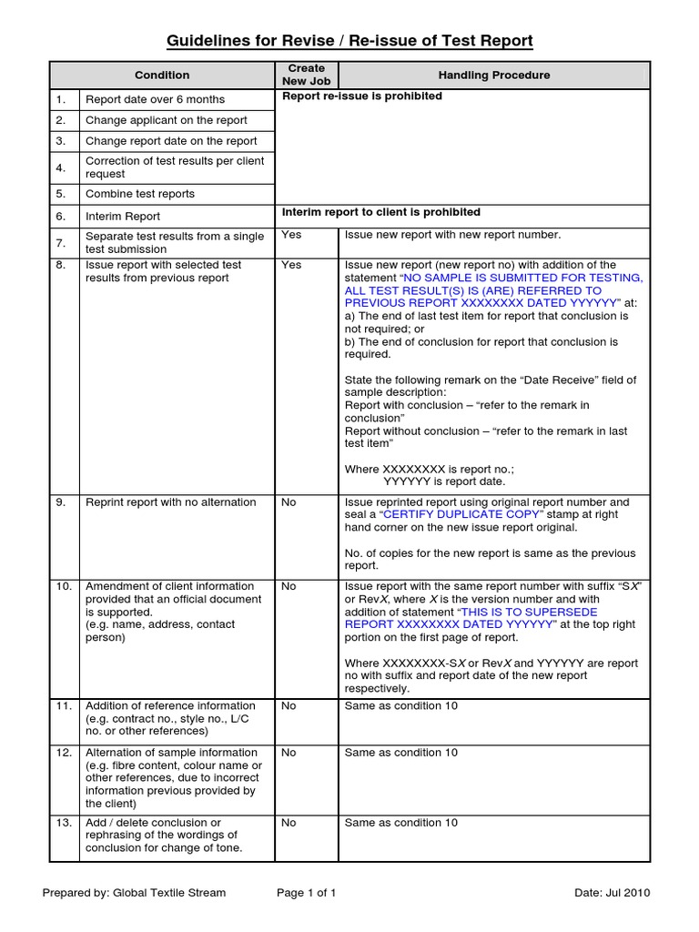 Guidelines For Revise Report-1007 | PDF | Computing | Business